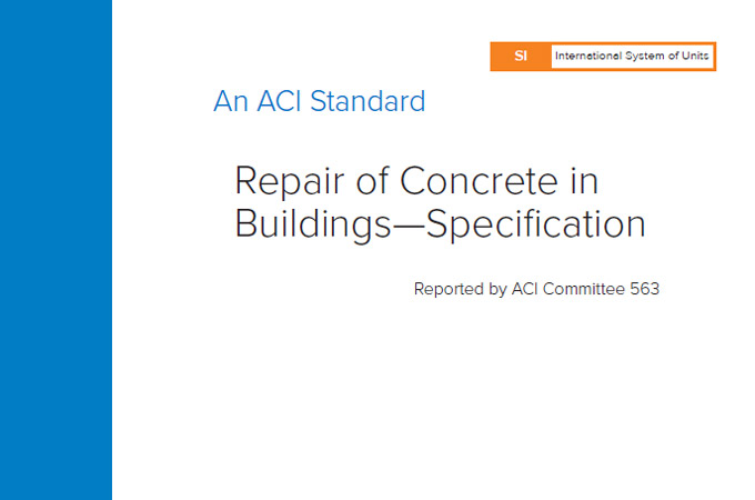 ACI Repair of Concrete in Buildings specs now available in ...