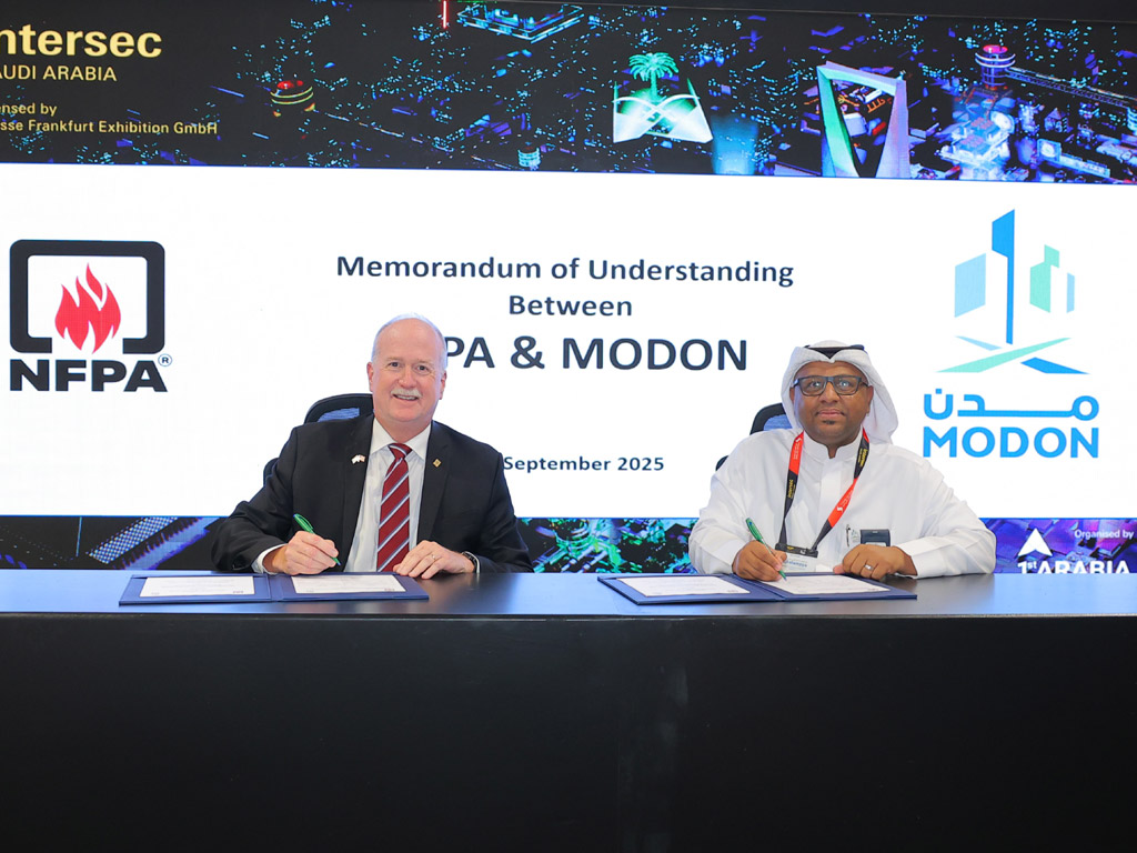 NFPA, Modon tie up to enhance fire safety standards in Saudi industries